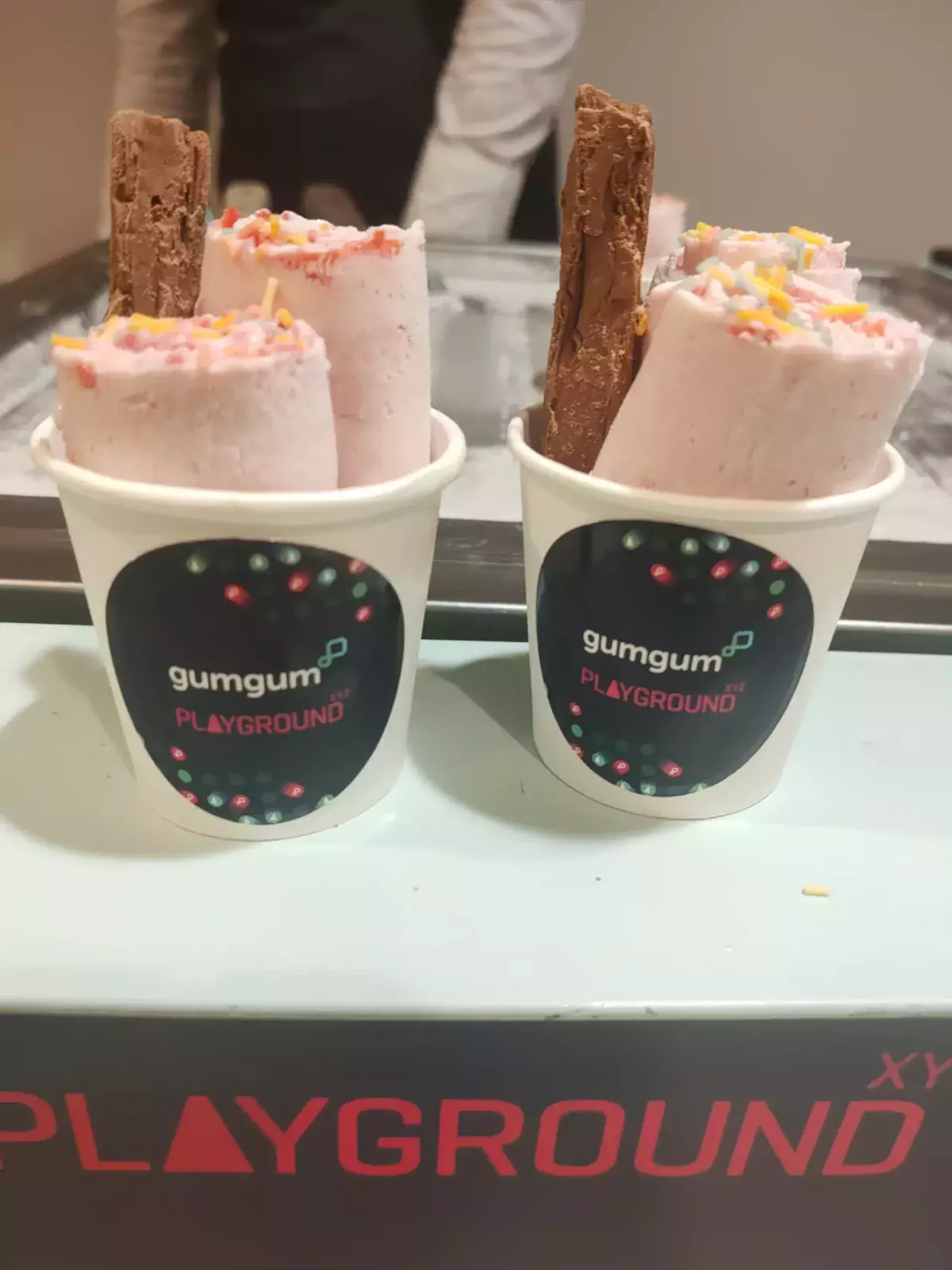 Ice Cream Activation with GumGum in London - Roll Me Up