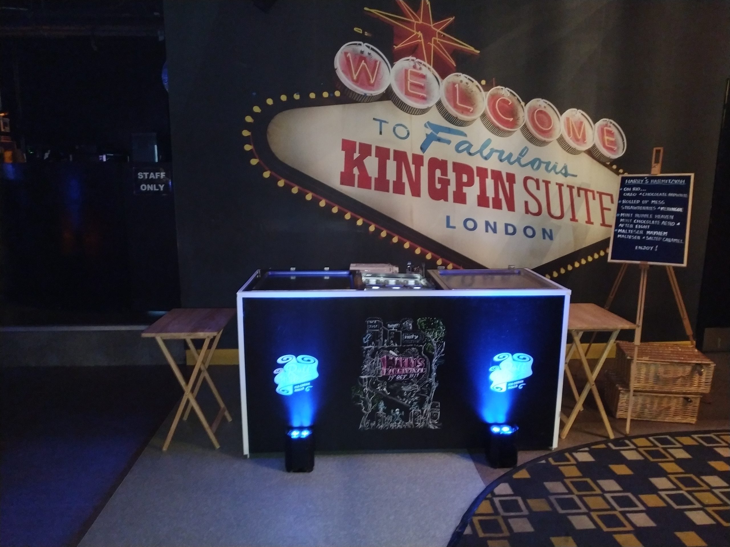 Fully Branded Ice Cream Carts to Hire - Roll Me Up